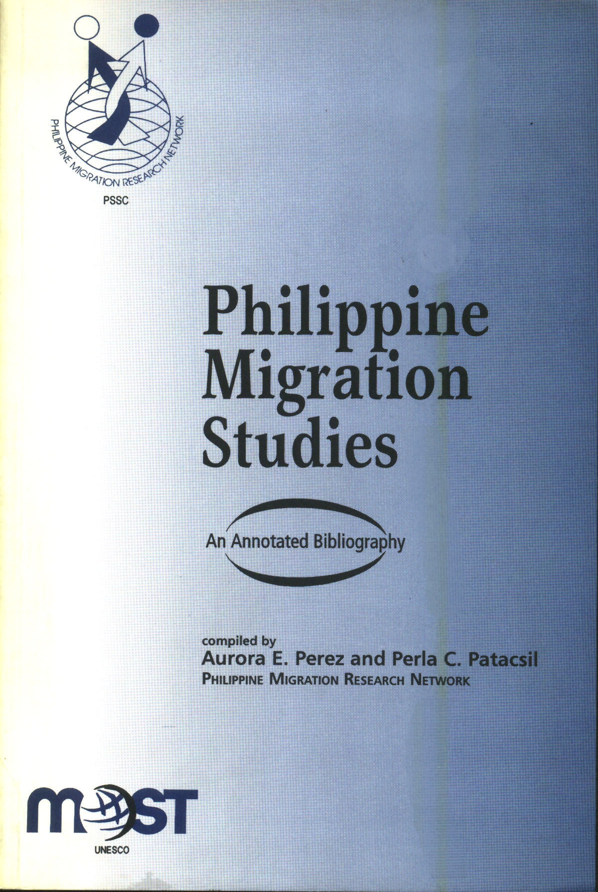 PMRN Publications - Philippine Social Science Council