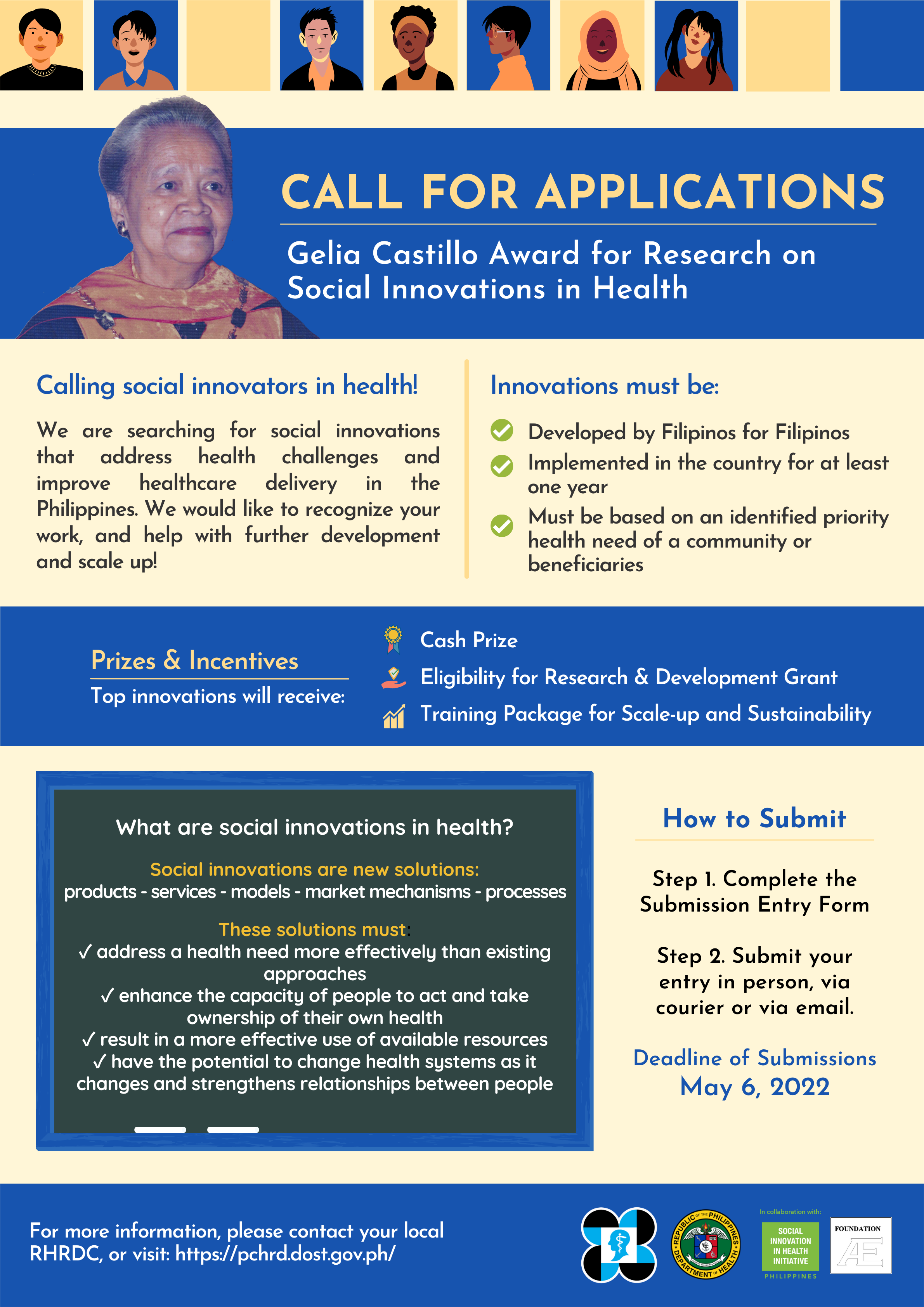 CALL FOR APPLICATIONS | Gelia Castillo Award for Research on Social ...