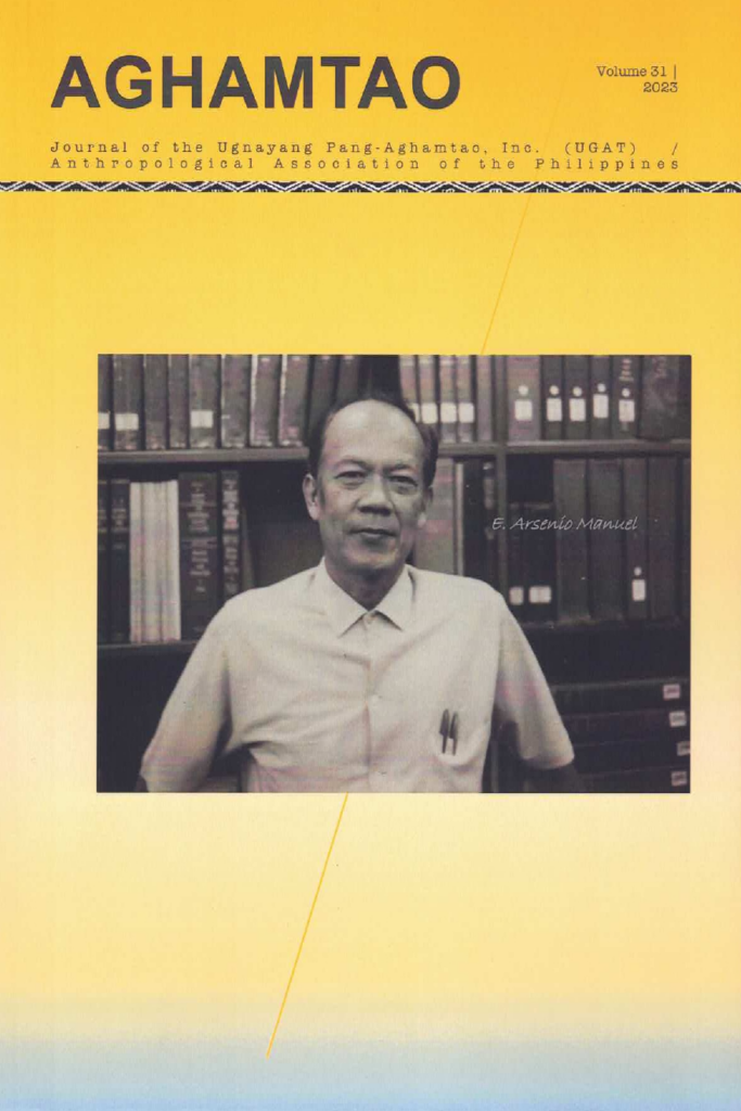 AGHAMTAO Vol. 31 (2023) - Philippine Social Science Council